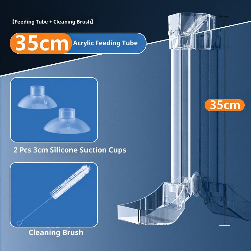 Fish tank acrylic feeding tube | A&Aqua Pro